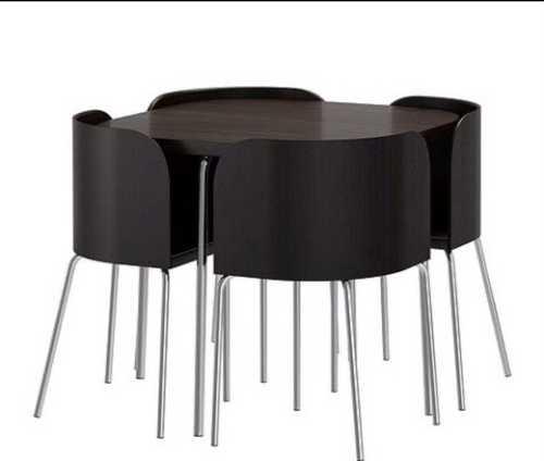 Стол и 4 стула икея IKEA