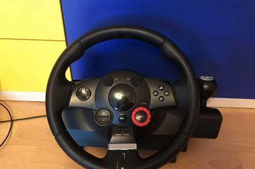 Руль logitech driving force gt