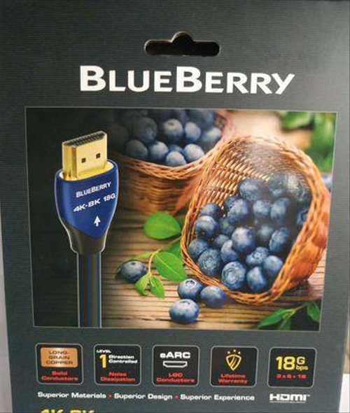 Кабель hdmi - hdmi Audioquest hdmi BlueBerry