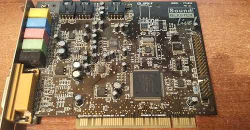 Sound Blaster Live CT4830