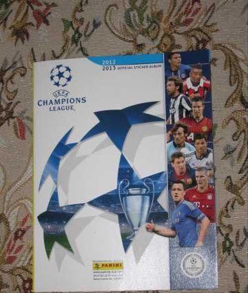 Альбом для стикеров uefa champions 12-13г+ наклейк