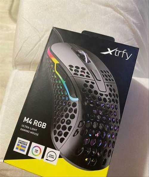 Игровая мышь Xtrfy M4 Black