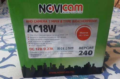 Камера видеонаблюдения Novicam AC18W AHD+аналог