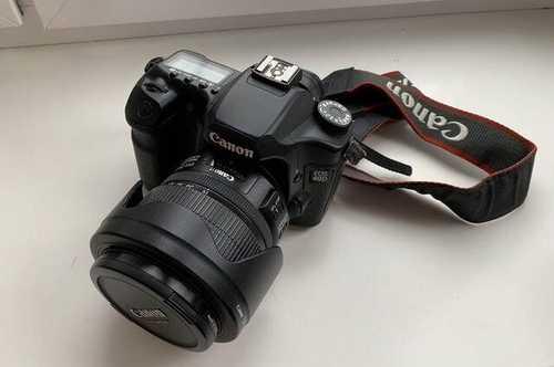 Зеркальный фотоаппарат canon 40d + объектив canon