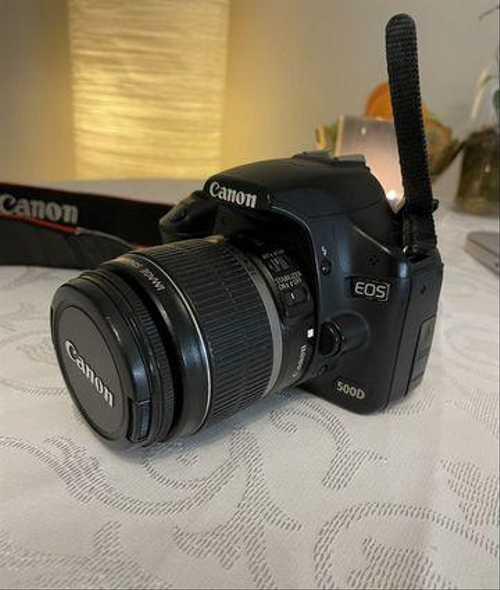 Canon 500d kit фото