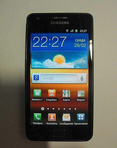 SAMSUNG GT-i9100 Galaxy S2