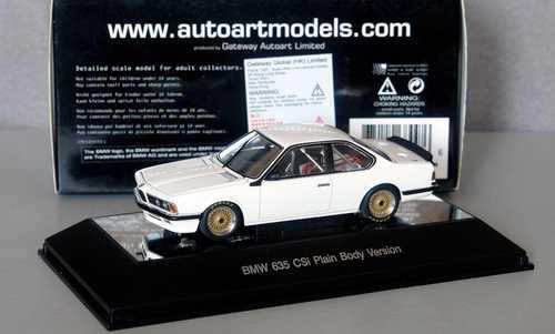 1/43 AutoArt BMW 635 Csi Plain Body