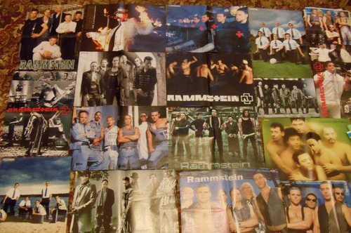 Rammstein posters плакаты