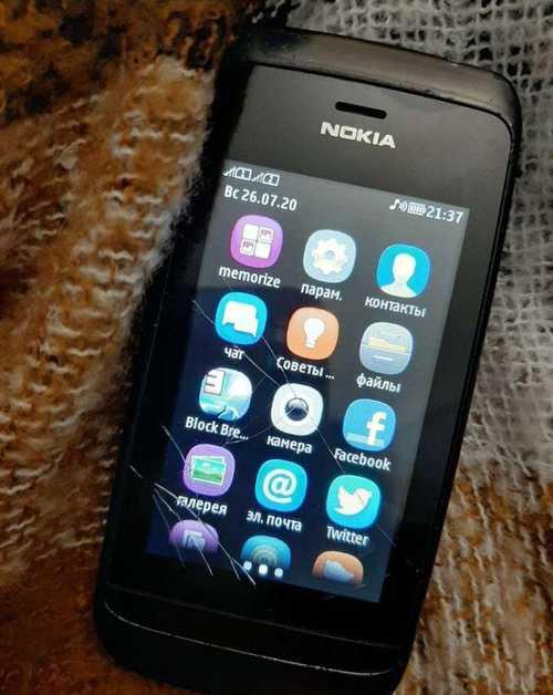 Nokia 308 Asha сотовый телефон на ремонт