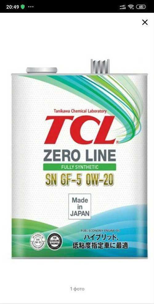 TCL Zero Line 0W-20 SN/GF-5 4 л