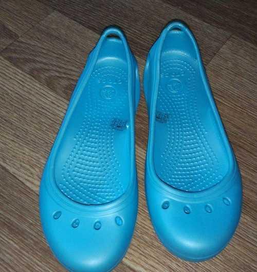 Новые Crocs балетки 35 р-р