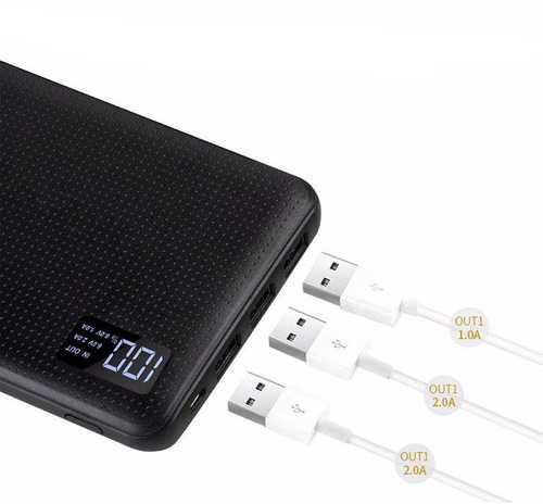 Power bank Hoco b24 30000 mAh внешний аккумулятор