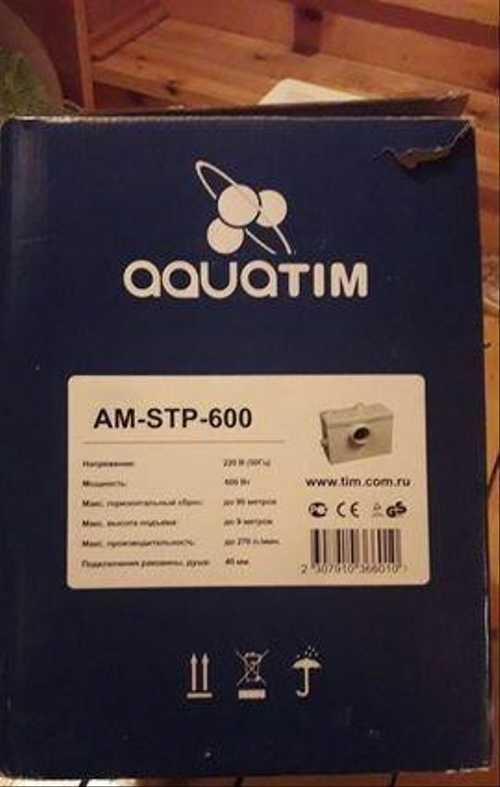 Канализационный насос Tim AM-STP-600