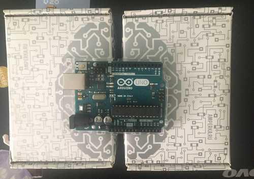 Arduino UNO + стартовый набор от амперки