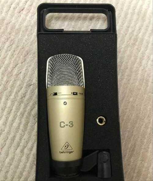 Конденсаторный микрофон Behringer C-3