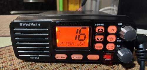 Радиостанция морская West Marine VHF550B