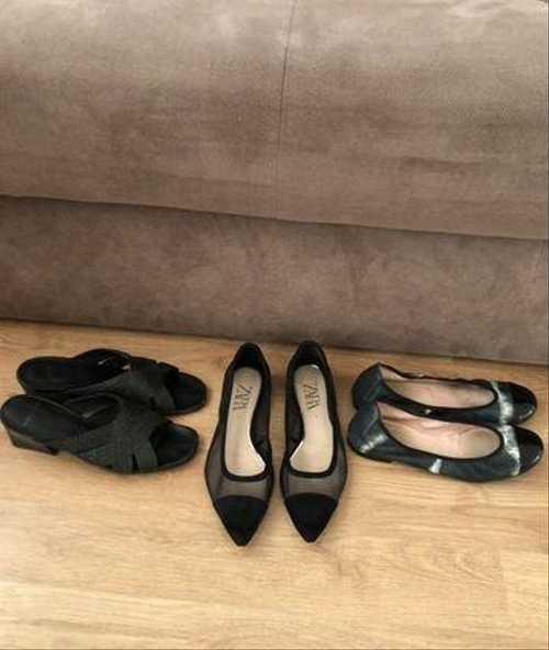 Обувь летняя Zara, Vagabond, Pretty Ballerinas