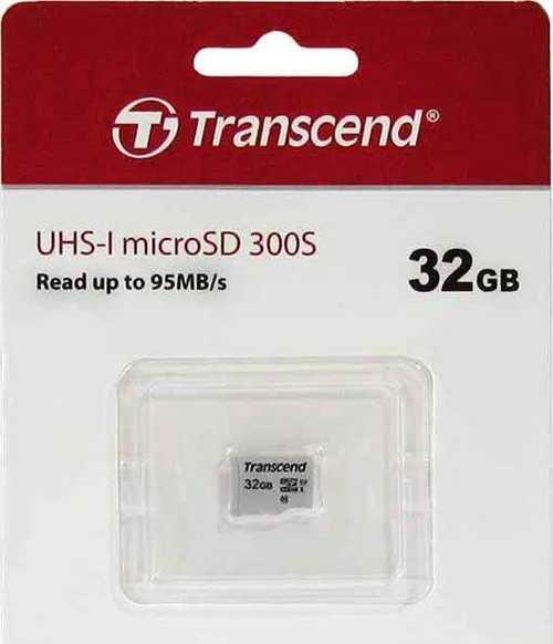 Карта памяти Transcend microsdhc TS32gusd300S 32GB