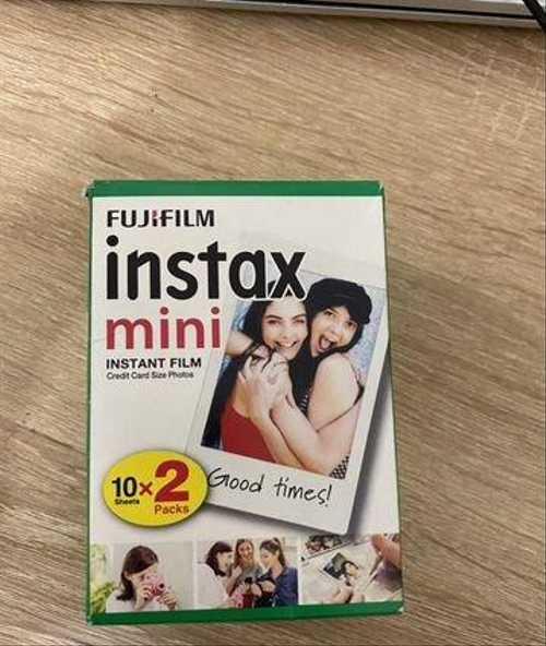 Instax mini картридж 10x2