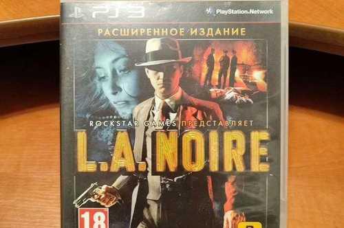 L.A. Noire расширенное издание для Sony ps3