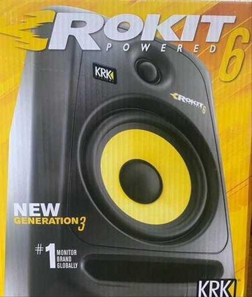 Студийные мониторы KRK rokit 6