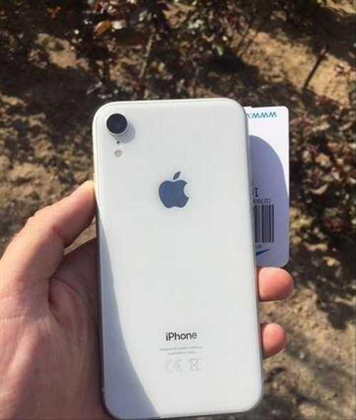 Смартфон Apple iPhone XR, White, 128GB