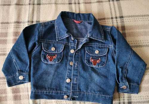 Куртка джинсовая детская р.92-98