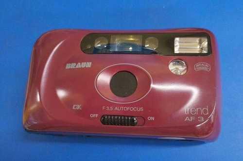 Плёночный фотоаппарат Braun Trend AF 3
