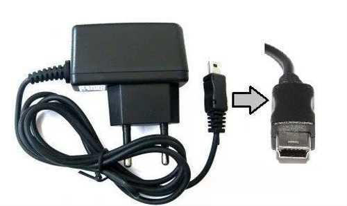 Зарядные у-ва под разъем mini-USB 3х7 мм мало б/у