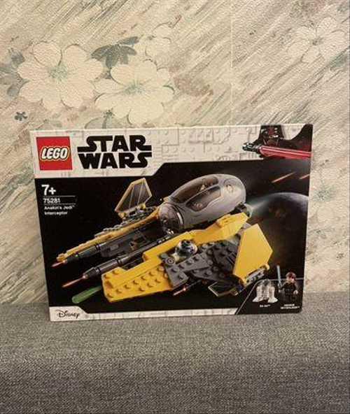 Lego Star Wars 75281 Истребитель Энакина оригинал