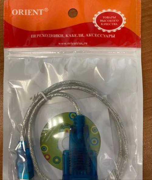 Кабель переходник USB Com Male