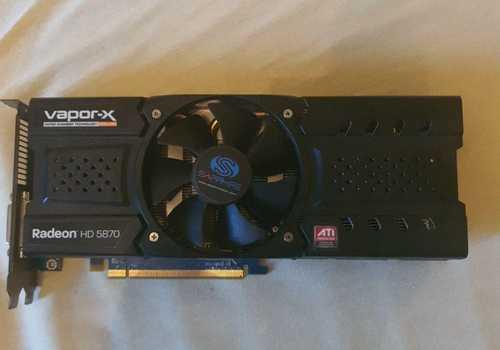 Видеокарта Sapphire Radeon HD5870