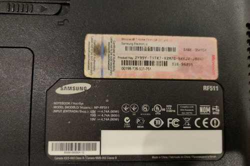Ноутбук Samsung RF511