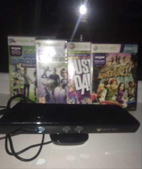 Kinect Xbox 360 + Игры