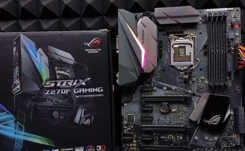 Asus strix Z270F gaming ddr3/lga1150