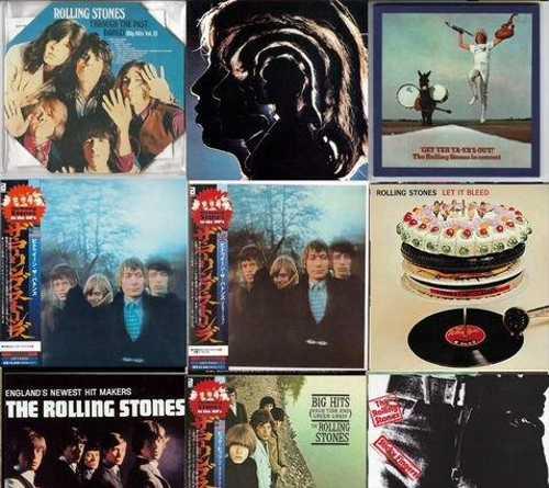 Rolling Stones на фирменных CD (Japan, US, EU)