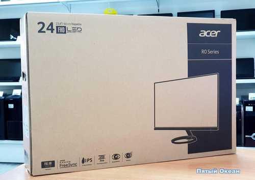 Новый монитор 24" Acer R240Y IPS LED