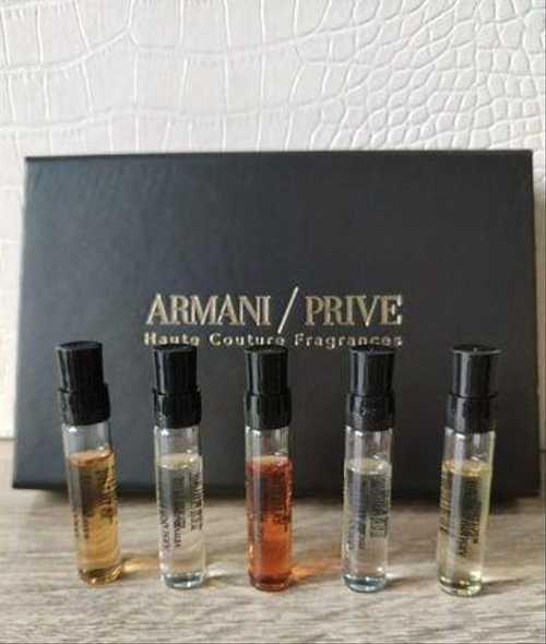 Фирменный подарочный набор ароматов Armani Prive