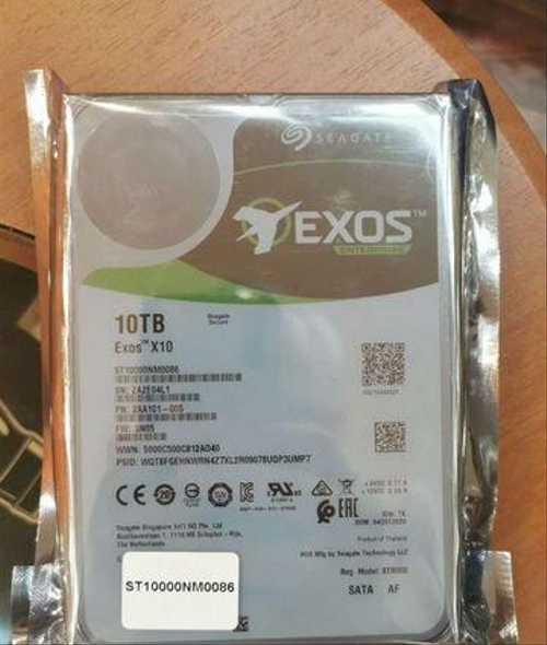 Продам Жесткий диск Seagate Exos X10