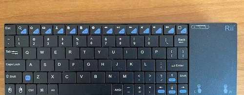 Rii mini K12 беспроводная клавиатура с тачпадом