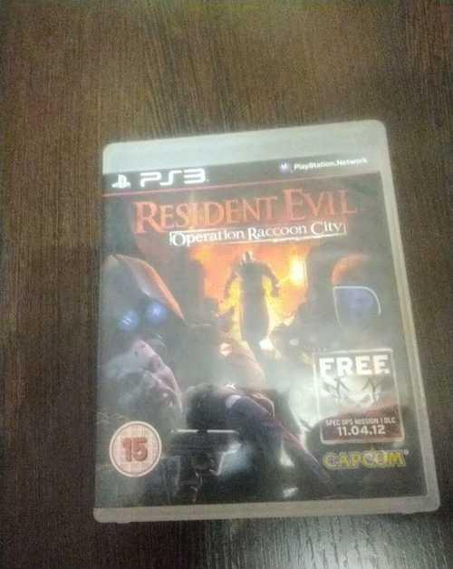 Resident Evil Operation Racoon City для PS3 пс3