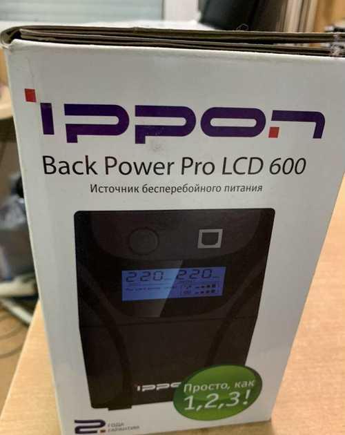 Ибп ippon Back Comfo Pro 600, 600вa