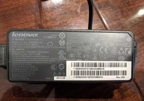 Блок питания Lenovo adlx65NLC3A