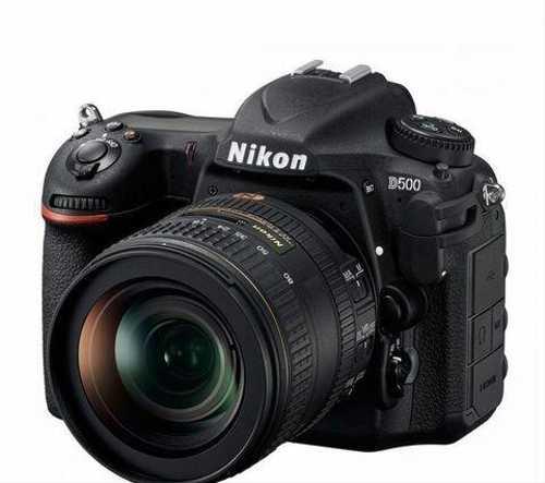Фотоаппарат Nikon D500 Kit AF-S DX nikkor 16-80mm