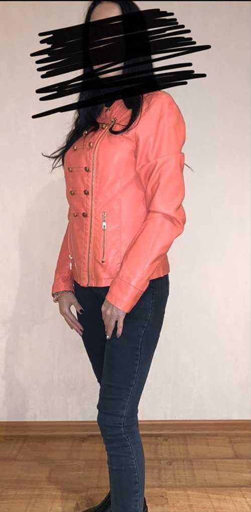 Куртка из экокожи