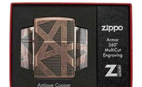 Зажигалка Zippo Armor - Geometric Design