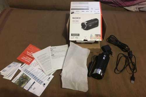 Видеокамера Sony HDR-CX405 черный