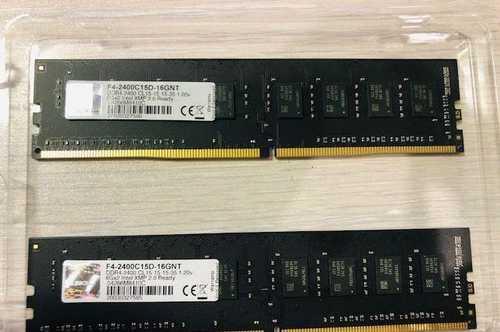 Оперативная память G.Skill 16GB DDR4 2400 cl15