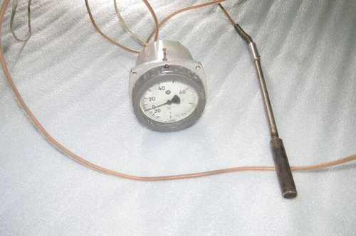 Термометр манометрический электроконтактный тгп