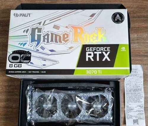 RTX 3070Ti, GameRock, гарантия 26 мес